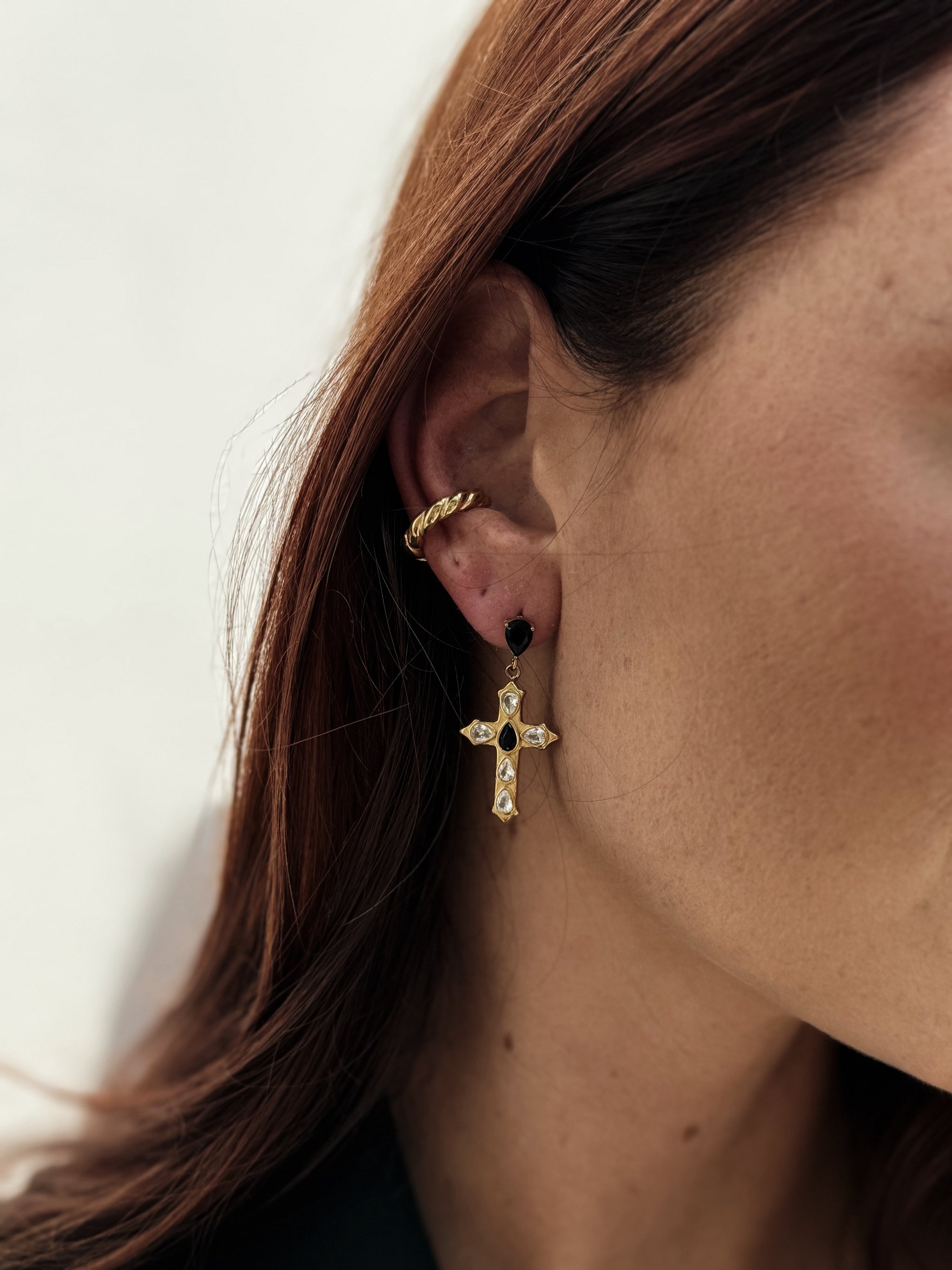 Taylor Cross Earrings